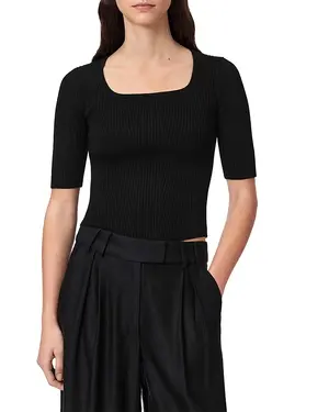ALLSAINTS Cruz Hally Top - Black