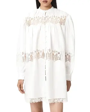 ALLSAINTS Talisa Dress With Lace Detailing