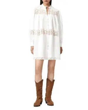 ALLSAINTS Talisa Dress With Lace Detailing