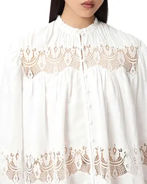ALLSAINTS Talisa Dress With Lace Detailing