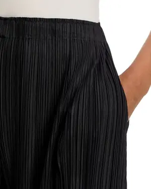 Issey Miyake Mellow Pleats Pants - Black