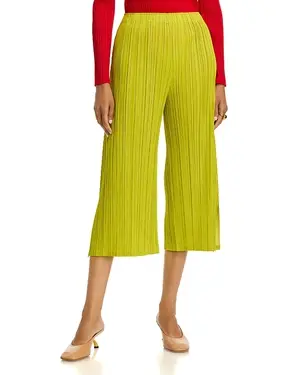Issey Miyake Mellow Pleats Pants Mustard