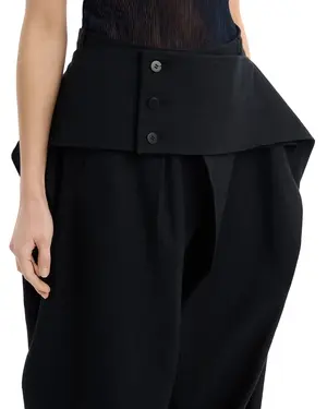 Issey Miyake Grainy Pants - Black