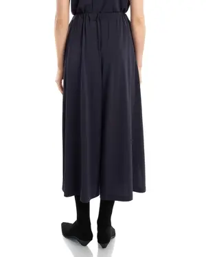 Issey Miyake Drape Jersey Wide Leg Pants