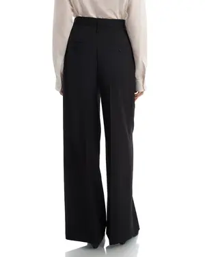 Issey Miyake Wide-leg Tailored Trousers