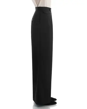 Issey Miyake Wide-leg Tailored Trousers