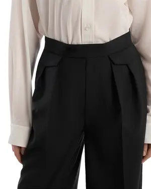 Issey Miyake Wide-leg Tailored Trousers