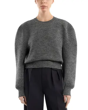 Issey Miyake Handsome Knit Sweater - Gray