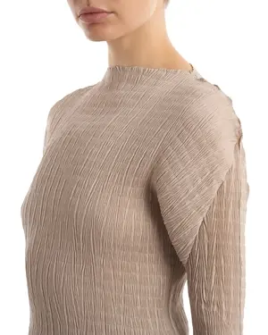Issey Miyake Tatami Pleated Top