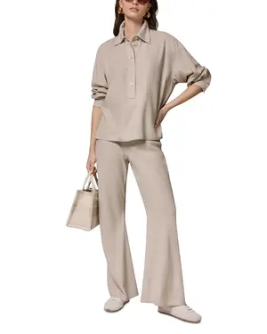 Donna Karan New York Triple Stitch Long Sleeve Blouse