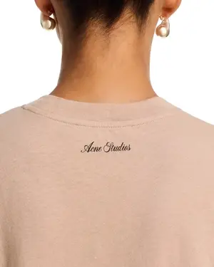 Acne Studios Graphic Cotton T-shirt