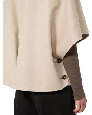 Max Mara Mxaandalo Cashmere Cape Jacket