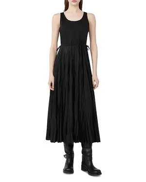 Max Mara Pleated Midi Dress