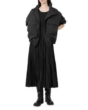 Max Mara Pleated Midi Dress