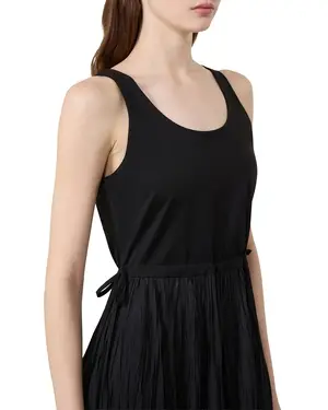 Max Mara Pleated Midi Dress