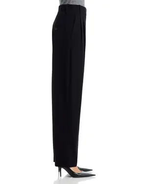 Michael Kors Dru Tapered Pleat Trousers