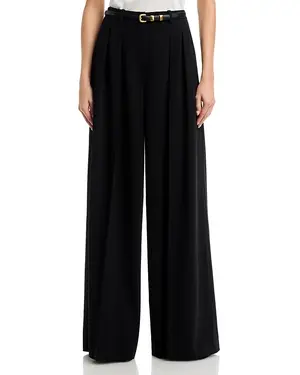 Michael Kors Shannon High Waist Wide Leg Pants