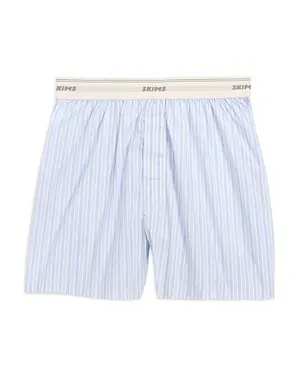 SKIMS Logo Band Cotton Boxer Briefs