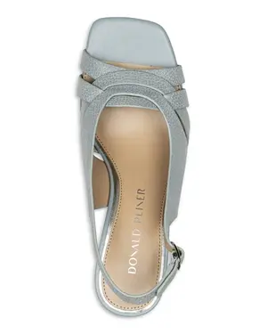 DONALD PLINER Primm Wedge Slingback Sandals