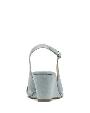 DONALD PLINER Primm Wedge Slingback Sandals