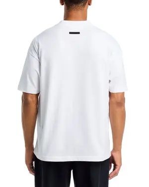 Fear Of God Essentials Logo Crewneck T-shirt - Bright White