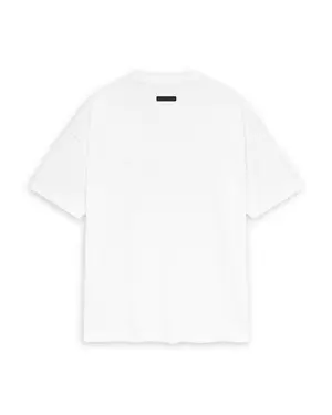 Fear Of God Essentials Logo Crewneck T-shirt - Bright White