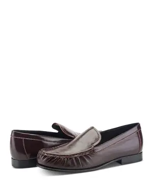 MARC FISHER LTD. Mazle Loafers - Dark Red
