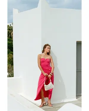 L*Space Noah Strapless Maxi Dress