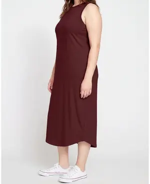 Universal Standard Sleeveless High Neck Tank Dress
