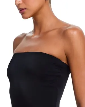 Norma Kamali Bishop Strapless Swimsuit
