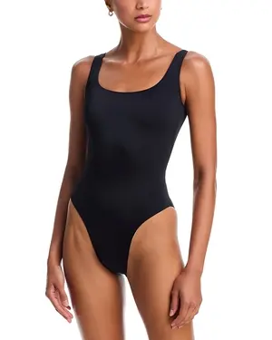Norma Kamali Low Back Strappy Swimsuit - Black