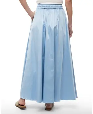 THE BURGESS COLLECTION The Serena Satin Skirt