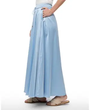 THE BURGESS COLLECTION The Serena Satin Skirt