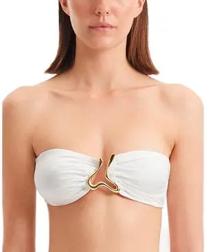 MOEVA Clyde Bikini Top - White
