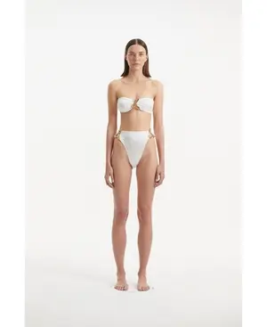 MOEVA Clyde Bikini Top - White