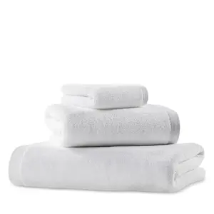 HAMAM Vesta Cotton Washcloth - White/white