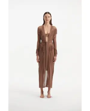 MOEVA Itzel Cover Up Resortwear - Brown
