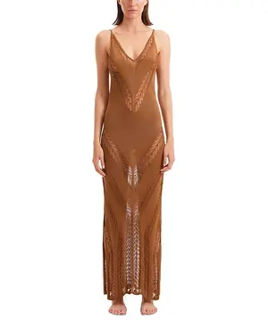 MOEVA Mimi Cover Up Dress Resortwear - Brown
