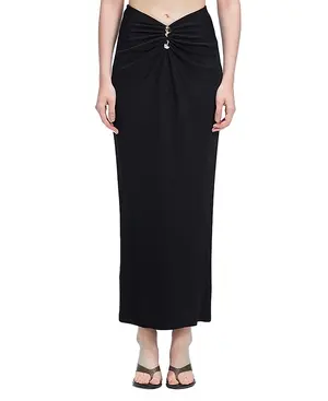 MOEVA Esmeralda Cover Up Skirt Resortwear - Black