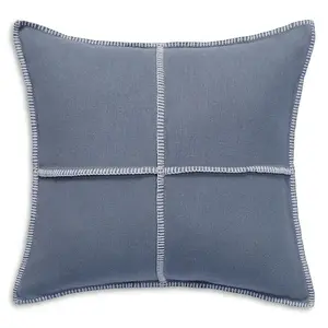HAMAM Lino Stitched Decorative Pillowcase, 20 X 20 - Dusk