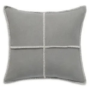 HAMAM Lino Stitched Decorative Pillowcase, 20 X 20 - Moss