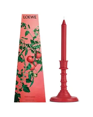 LOEWE PERFUMES Tomato Leaves Wax Scented Candleholder 11.2 Oz