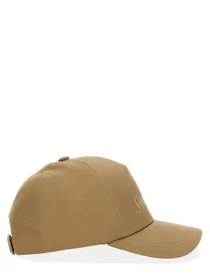 Saint Laurent Cappello Da Baseball Con Logo