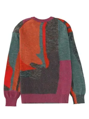 Paul Smith Maglia Con Motivo Floreale Glitch