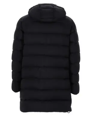 Herno Padded Hooded Coat - Black