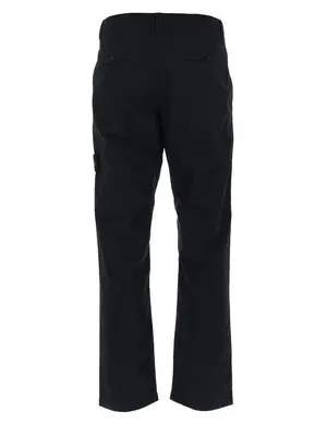 Stone Island Cotton Trousers - Black