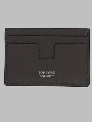 TOM FORD Portacarte Classico In Pelle Fiore
