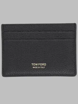 TOM FORD Portacarte Classico In Pelle Fiore Morbida
