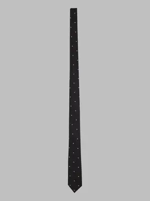 TOM FORD Cravatta In Raso - Black
