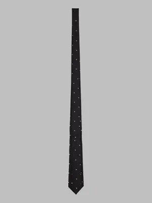 TOM FORD Cravatta In Raso - Black